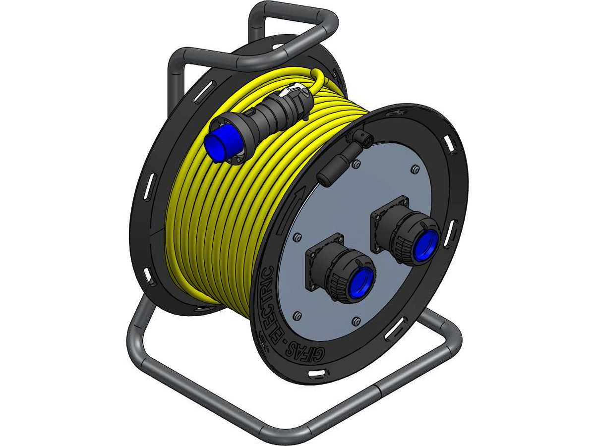 Cable reel Ex type 573, SEV 18 ATEX 0130 - GIFAS-ELECTRIC