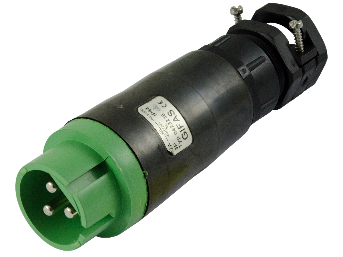 Solid rubber plug CEE IP44 - GIFAS-ELECTRIC