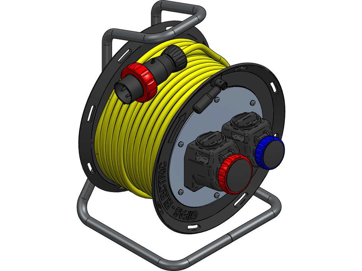 Cable reel Ex type 573, SEV 18 ATEX 0130 - GIFAS-ELECTRIC