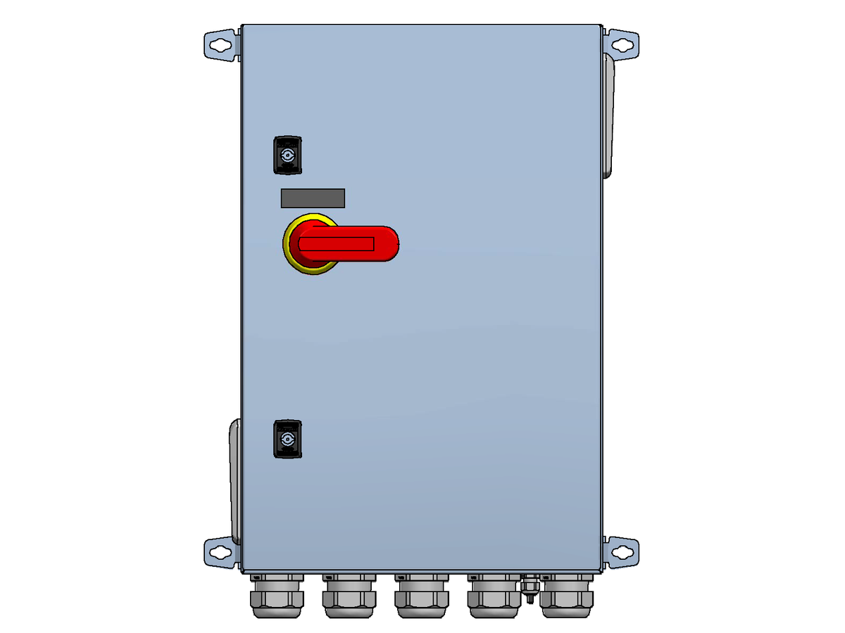 Main switch box with emergency shut-off function - GIFAS-ELECTRIC
