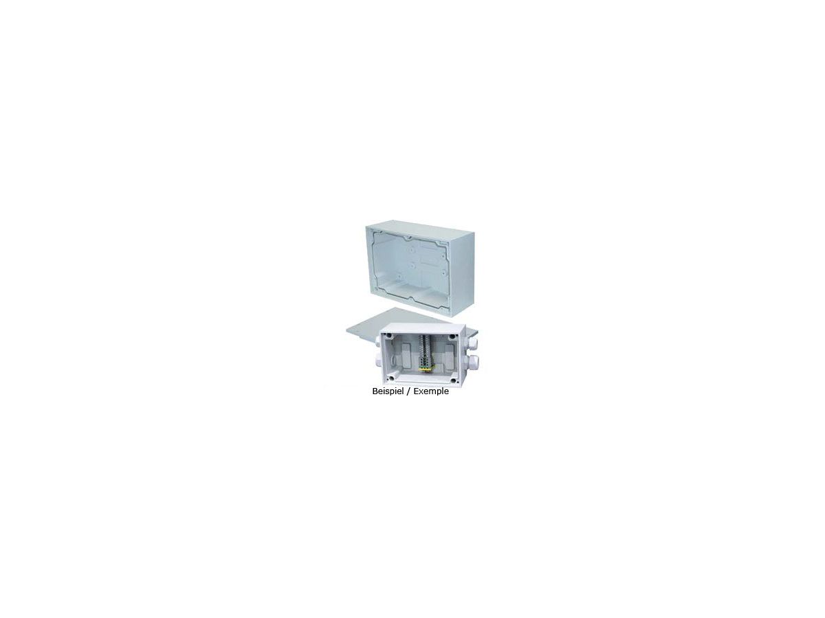 Hard rubber junction box type 3800, - GIFAS-ELECTRIC